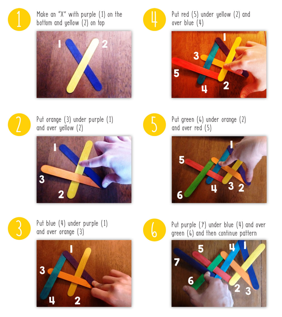 How to make exploding popsicle sticks - My Silly Squirts