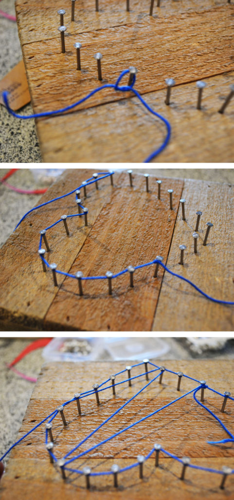 Step-by-step string art for beginners - My Silly Squirts