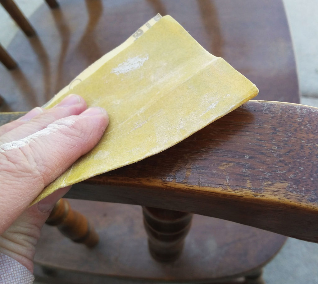 Drab to fab: How to refinish a rocking chair - My Silly Squirts