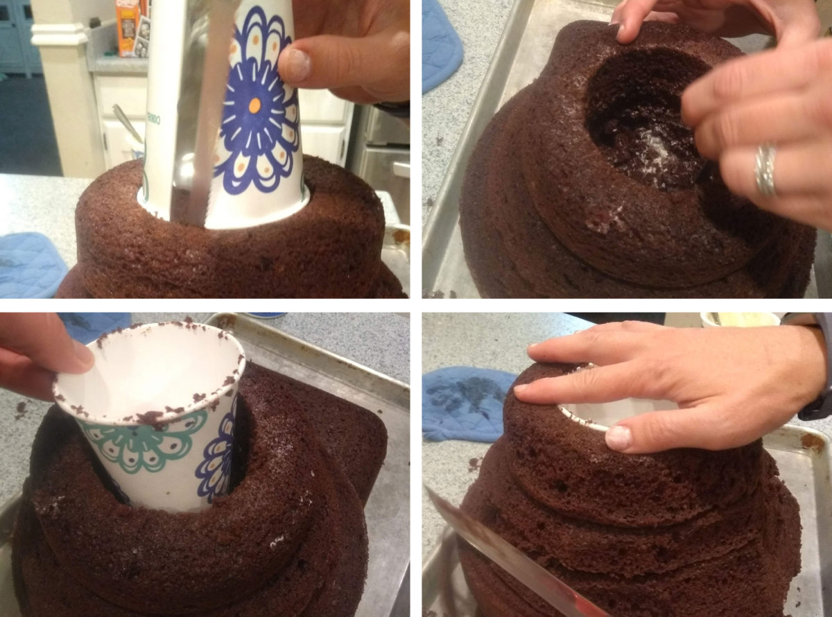 Freaking awesome volcano cake in five easy steps - My Silly Squirts