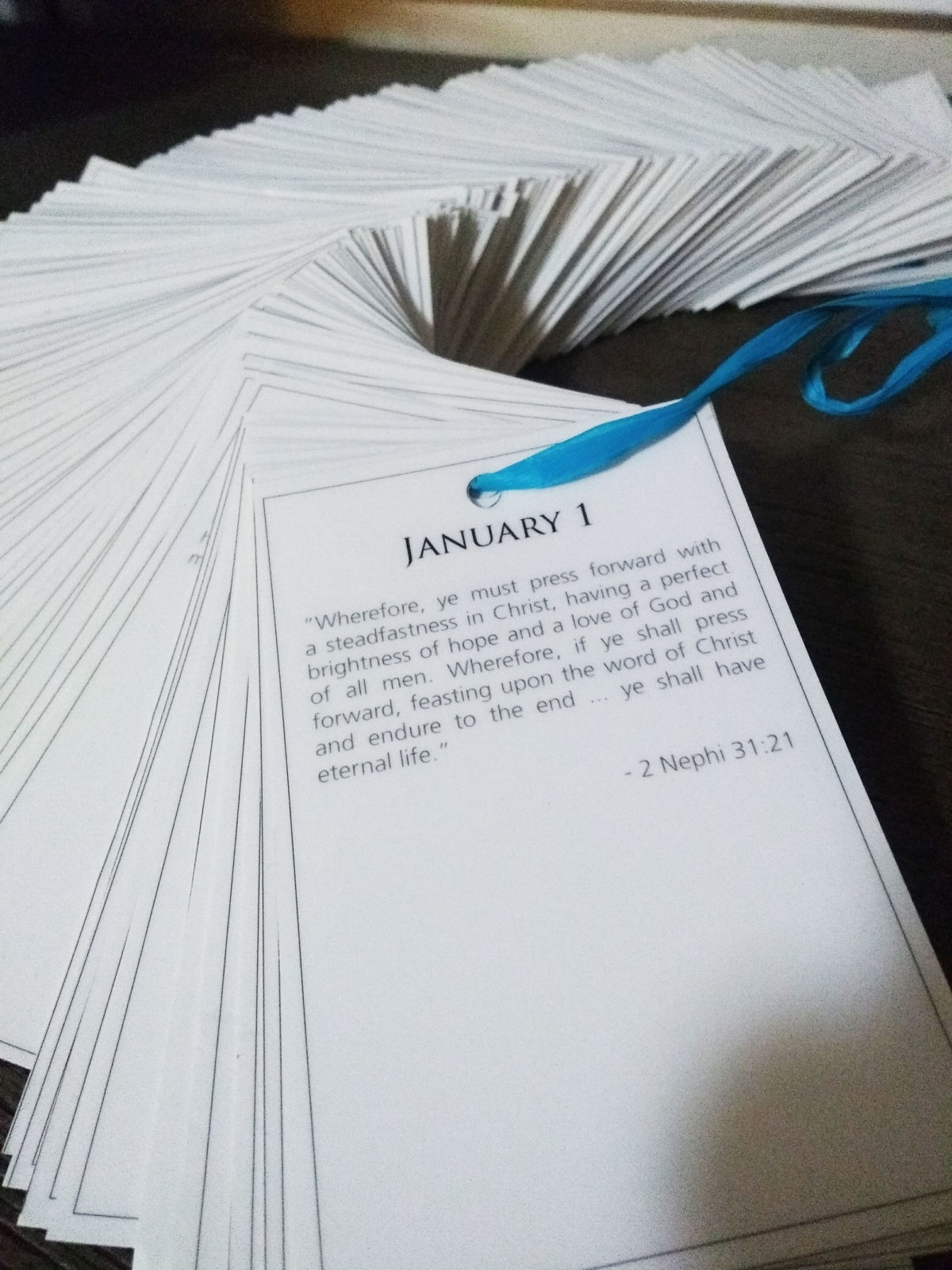 Get inspired by these 365 daily scripture memorization cards - My Silly ...
