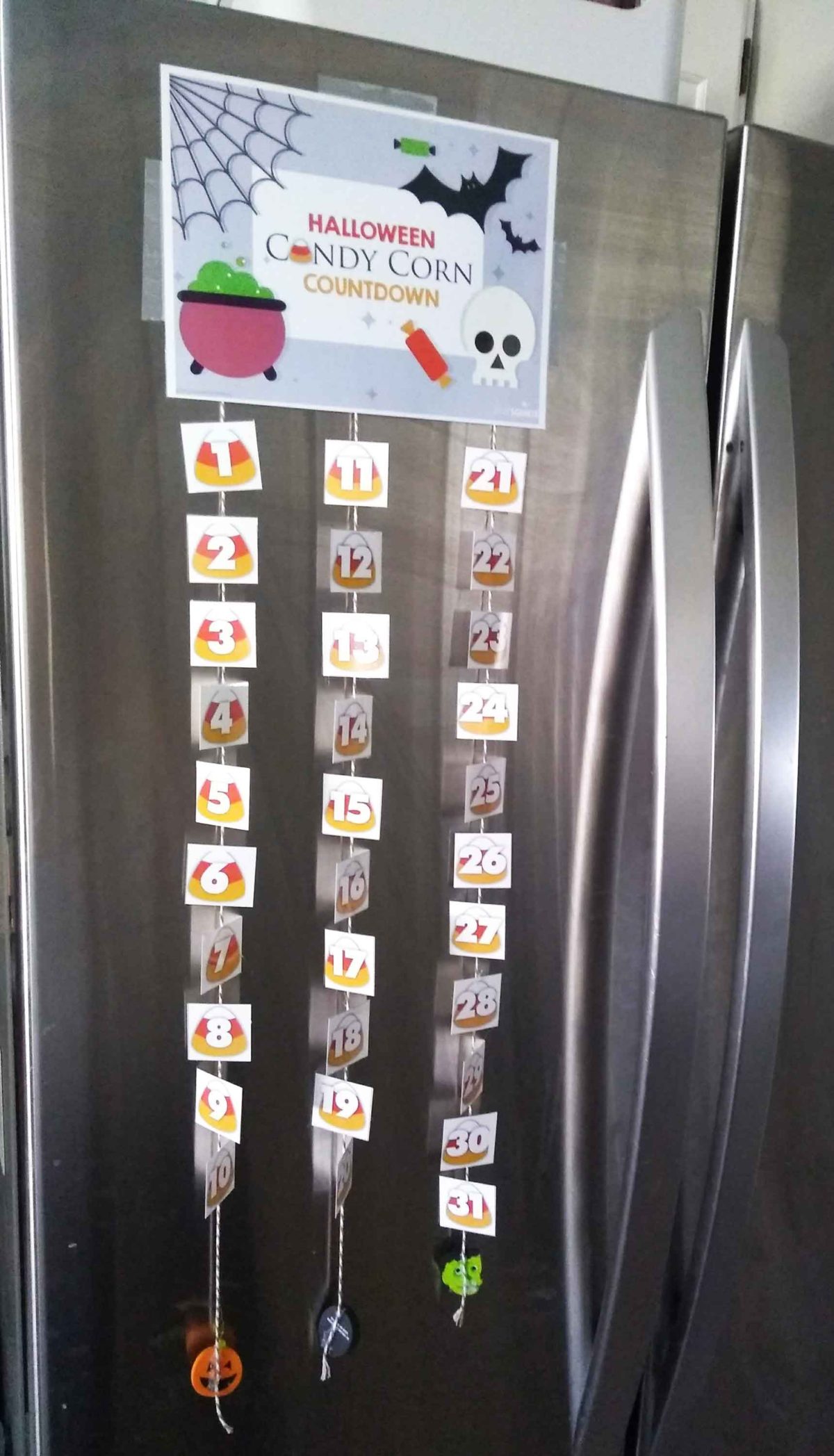 Terrifyingly fun Halloween advent calendar with a twist - My Silly Squirts