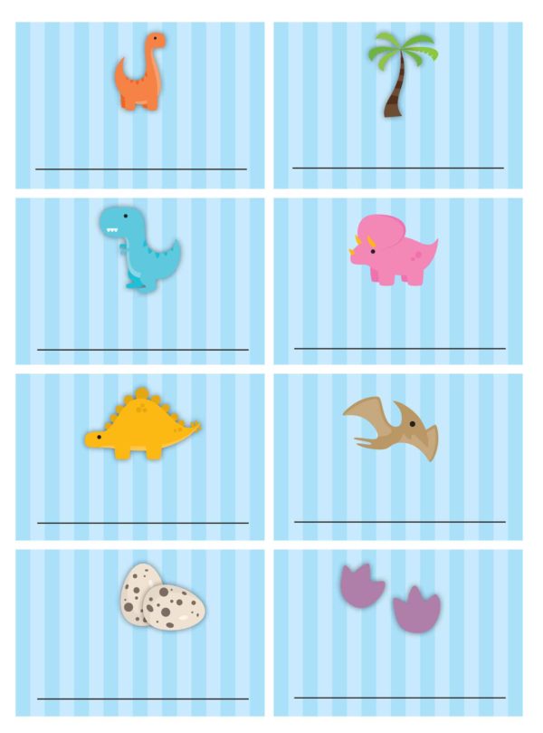 Rawr! FREE Dinosaur Birthday Party Printables - My Silly Squirts