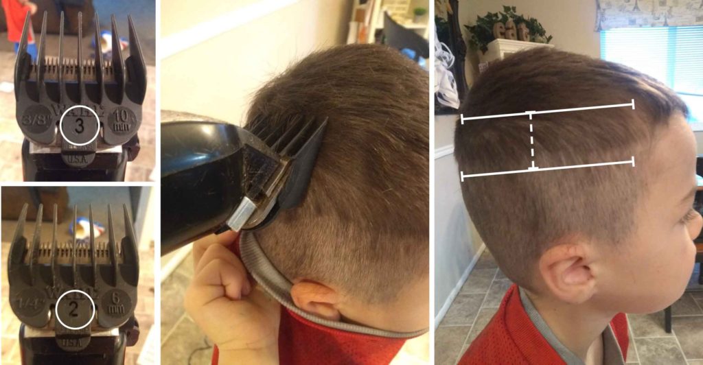 Stylin' boy haircut: Step-by-step tutorial - My Silly Squirts