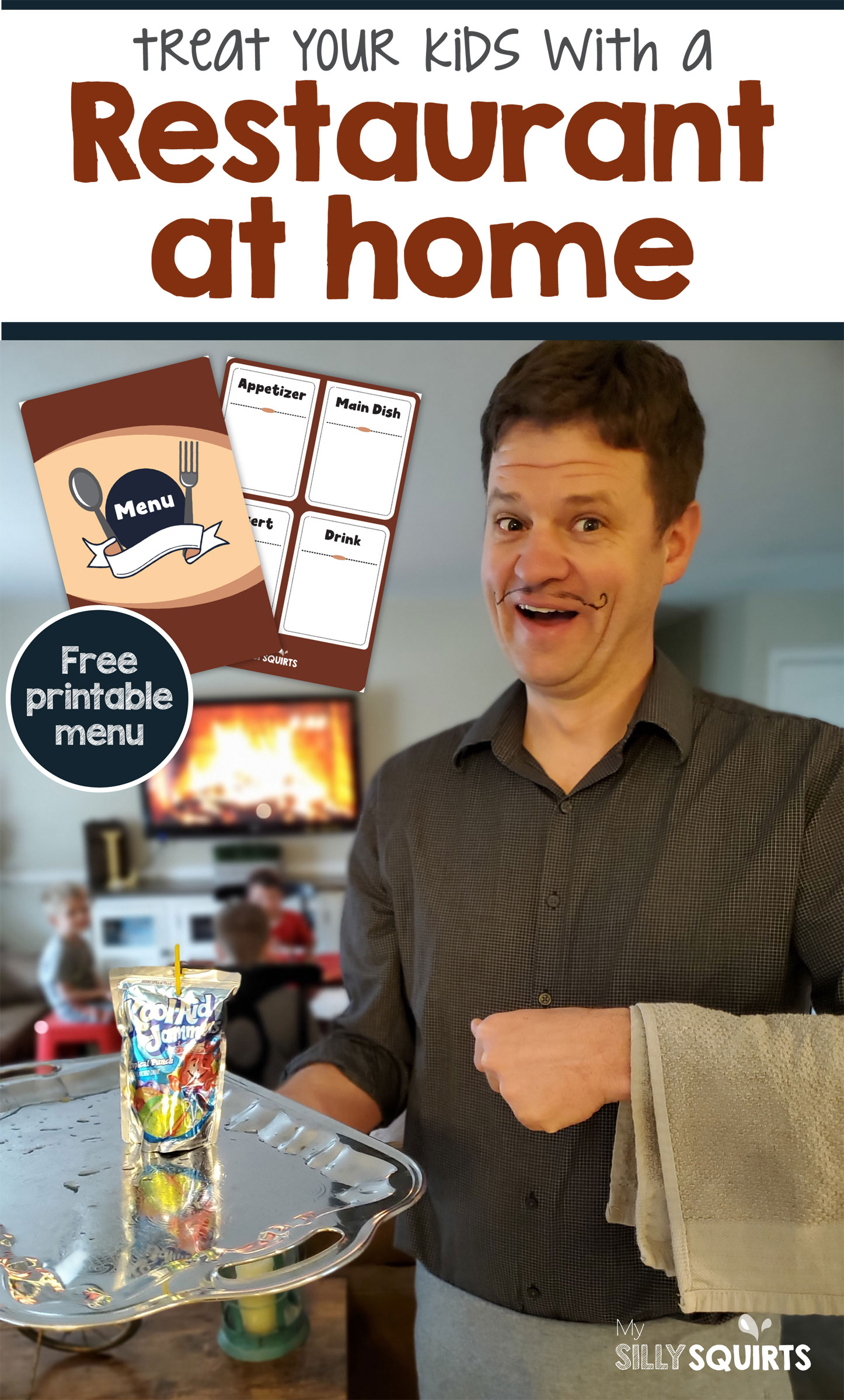 Bon Appetit! Treat your kids with a restaurant at home - My Silly Squirts