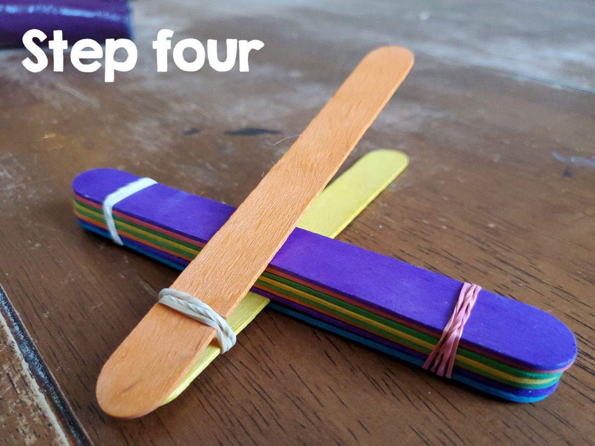 Launch into fun with a DIY popsicle stick catapult - My Silly Squirts