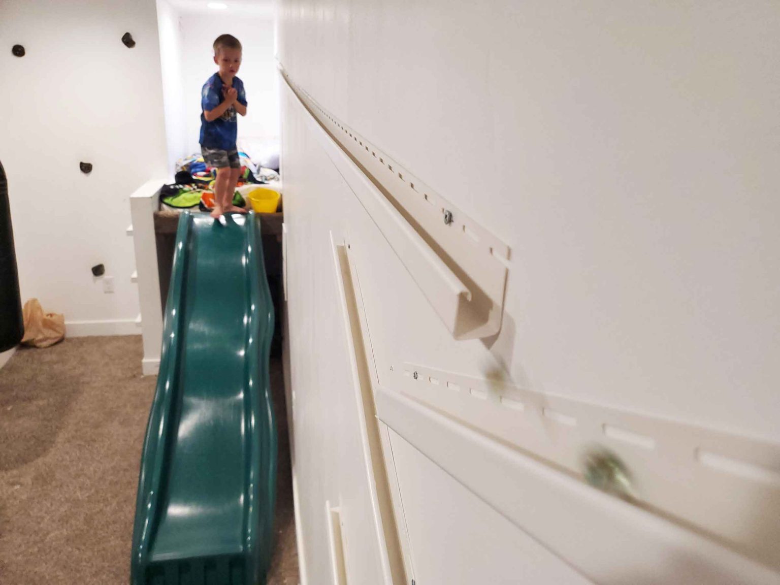 DIY wall marble run for only $10! - My Silly Squirts