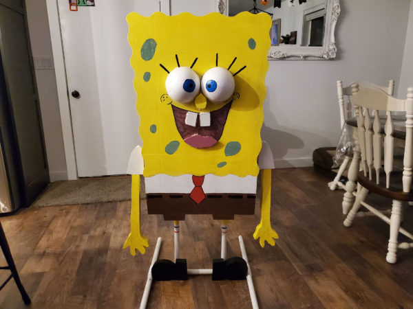 How to make a life-size Spongebob Squarepants - My Silly Squirts