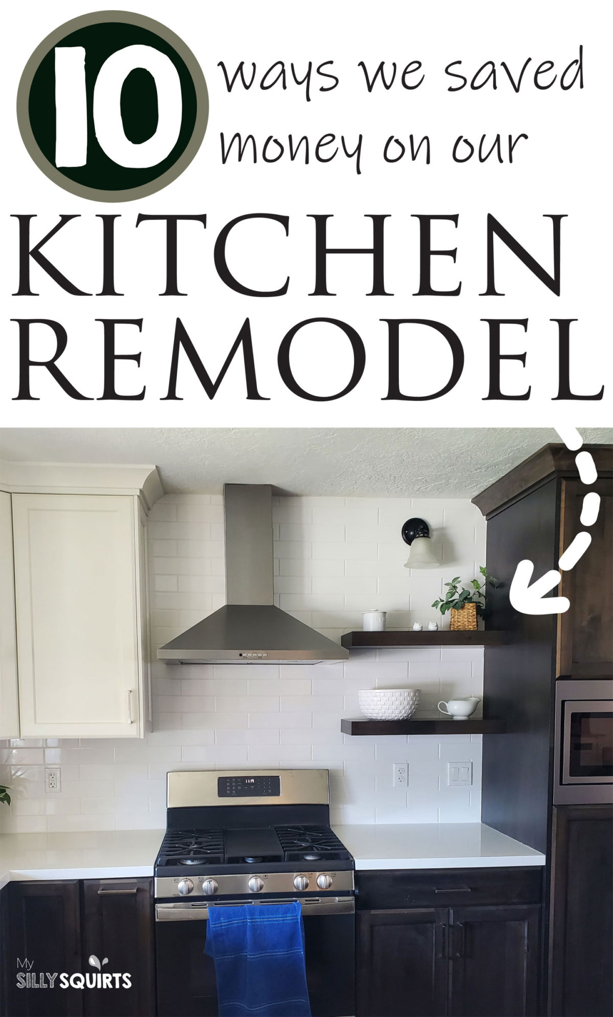 10 easy ways to save money on your kitchen remodel - My Silly Squirts