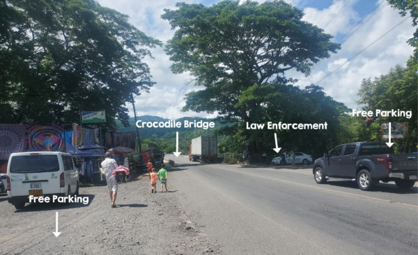 Must see and free: Crocodile Bridge in Costa Rica - My Silly Squirts