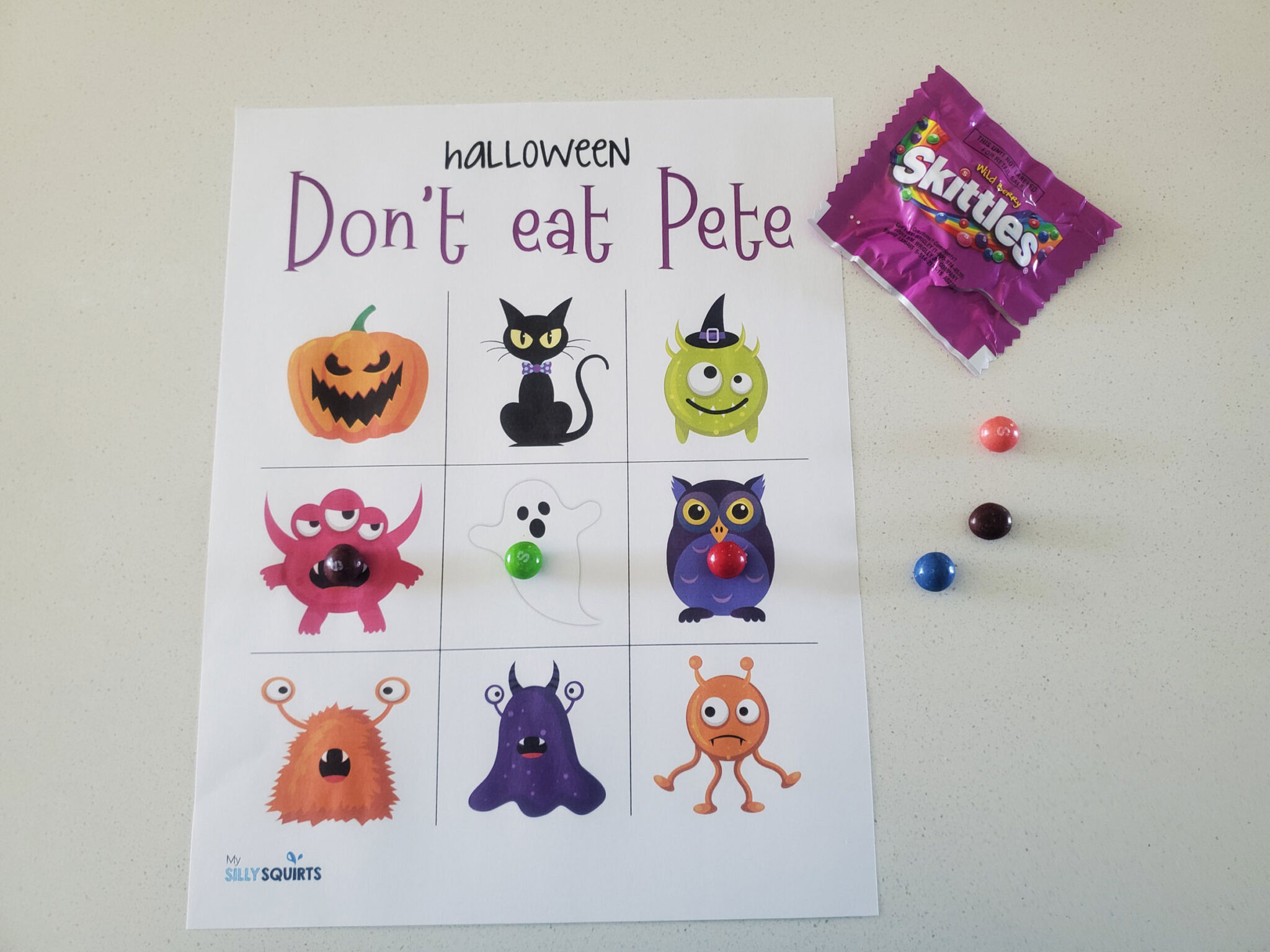 Don't Eat Pete: One of the best Halloween party games - My Silly Squirts