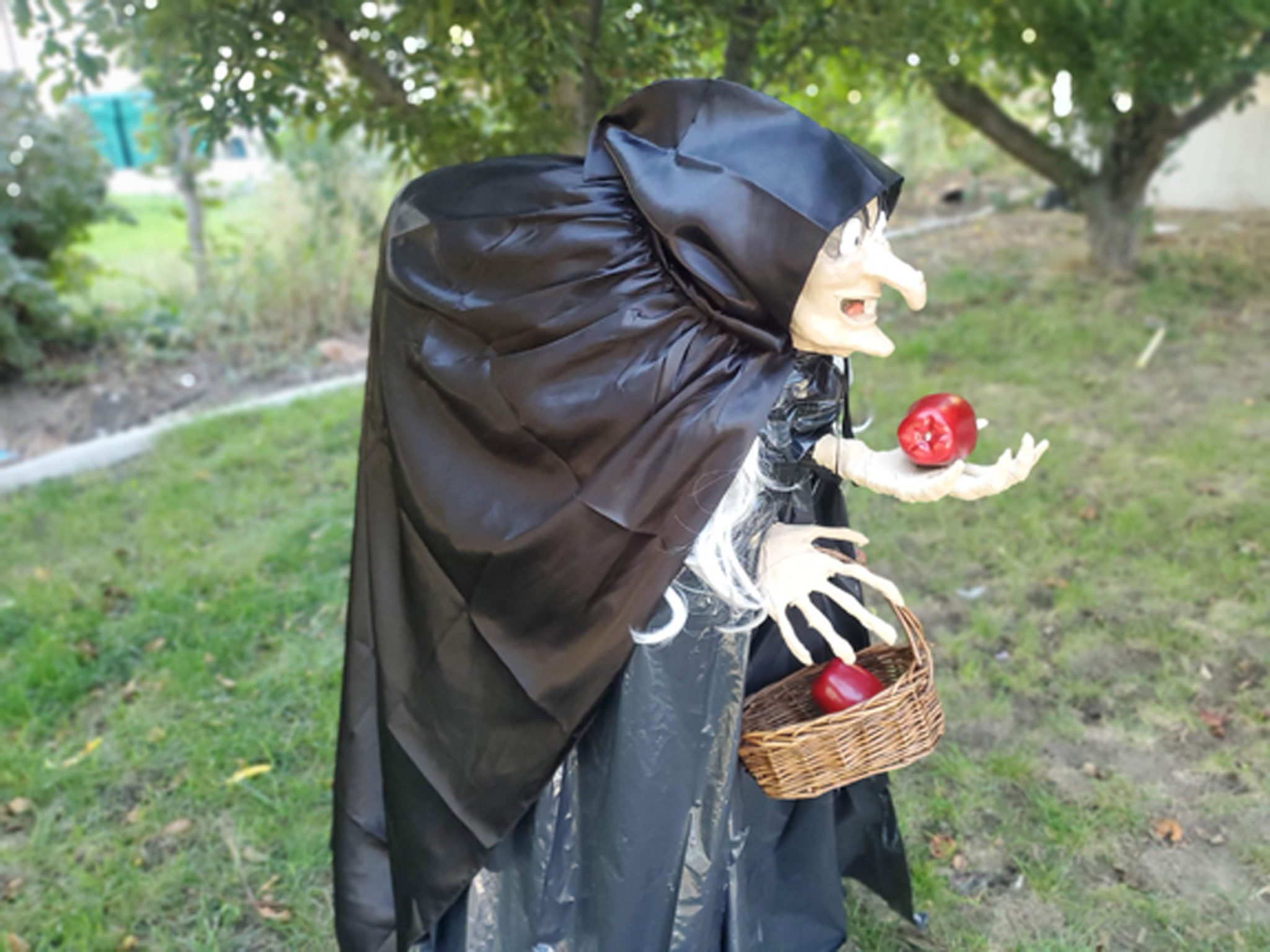 How to make a scarecrow of the Old Hag from Snow White - My Silly Squirts