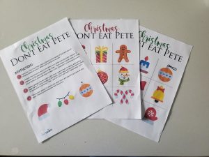 Print your Christmas Don't Eat Pete board game today! - My Silly Squirts