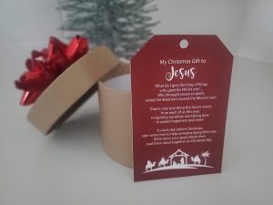 Start a "Gift for Jesus Christmas Tradition" under your tree this year ...