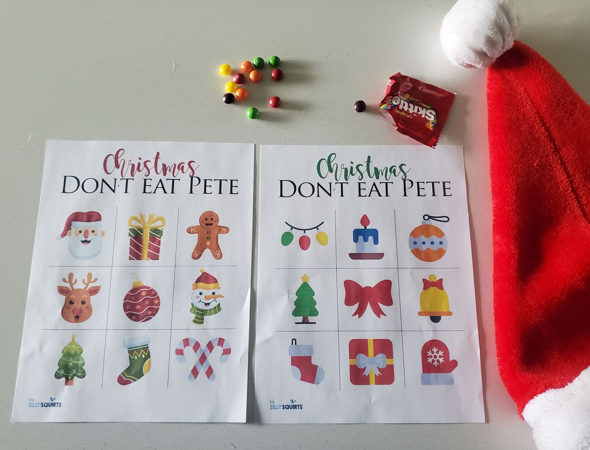 Print your Christmas Don't Eat Pete board game today! - My Silly Squirts