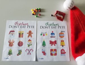 Print your Christmas Don't Eat Pete board game today! - My Silly Squirts