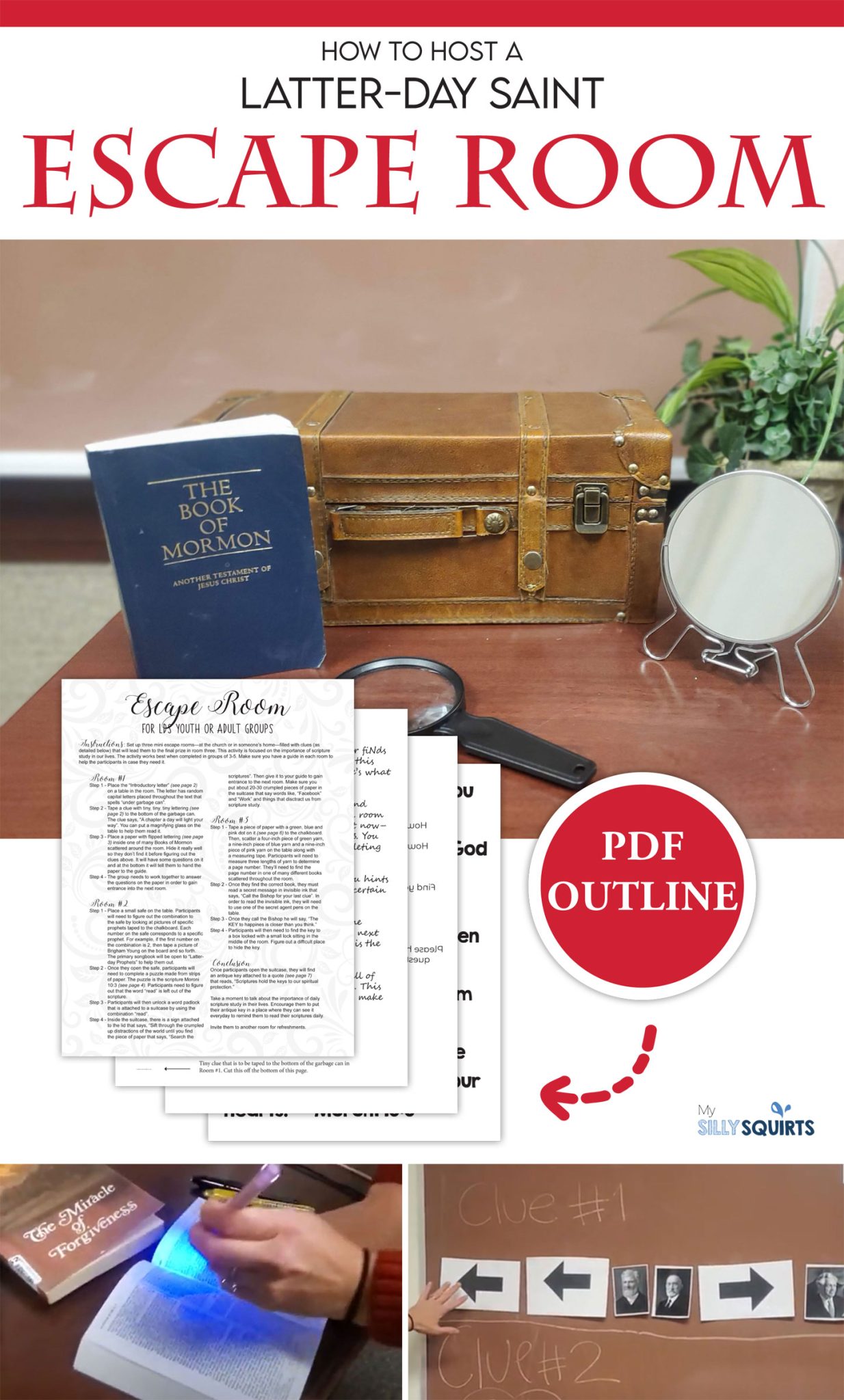 Easy do-it-yourself LDS escape room (complete with printable ...