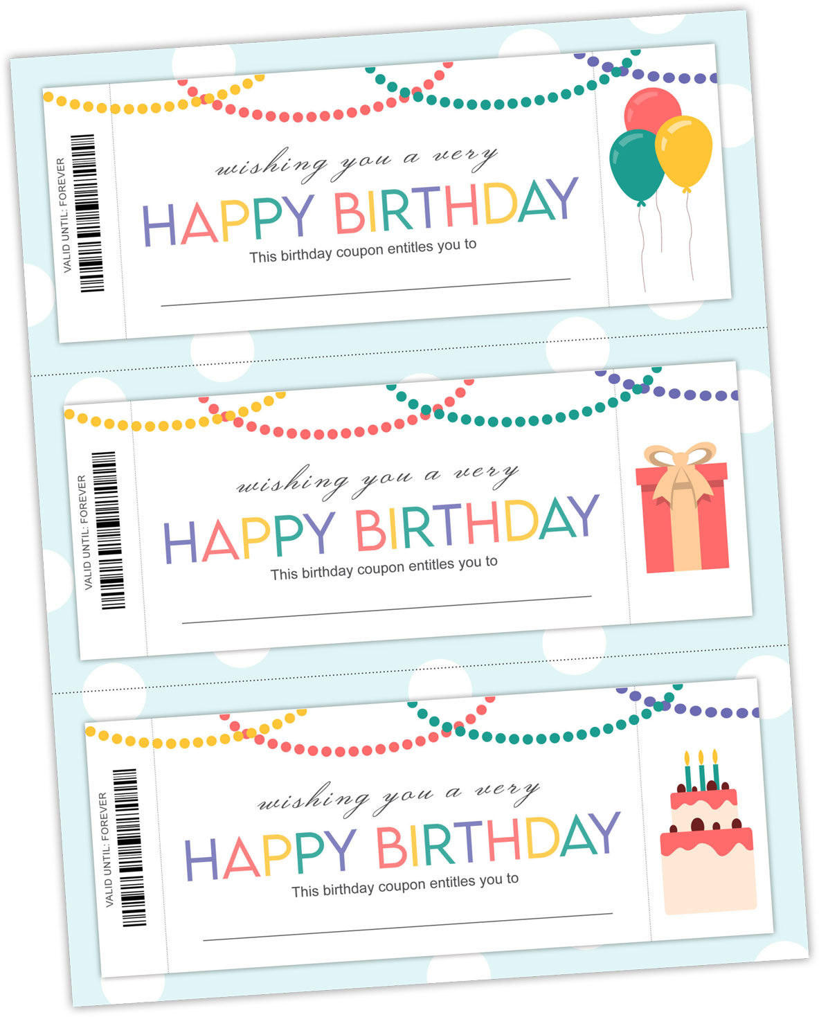 Try these awesome fill-in-the-blank birthday coupons - My Silly Squirts