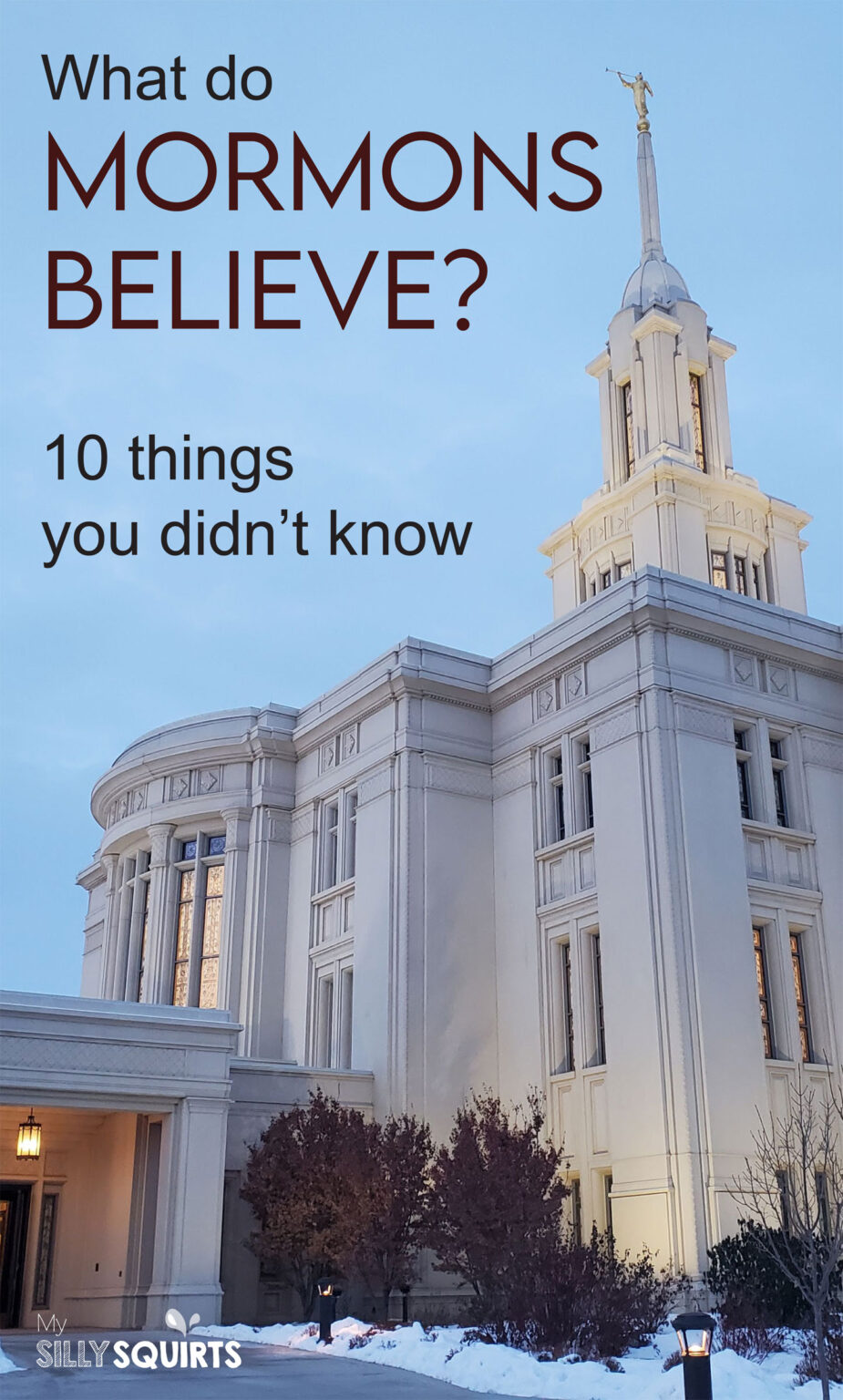 What do Latter-day Saints believe? 10 questions I've been asked about ...