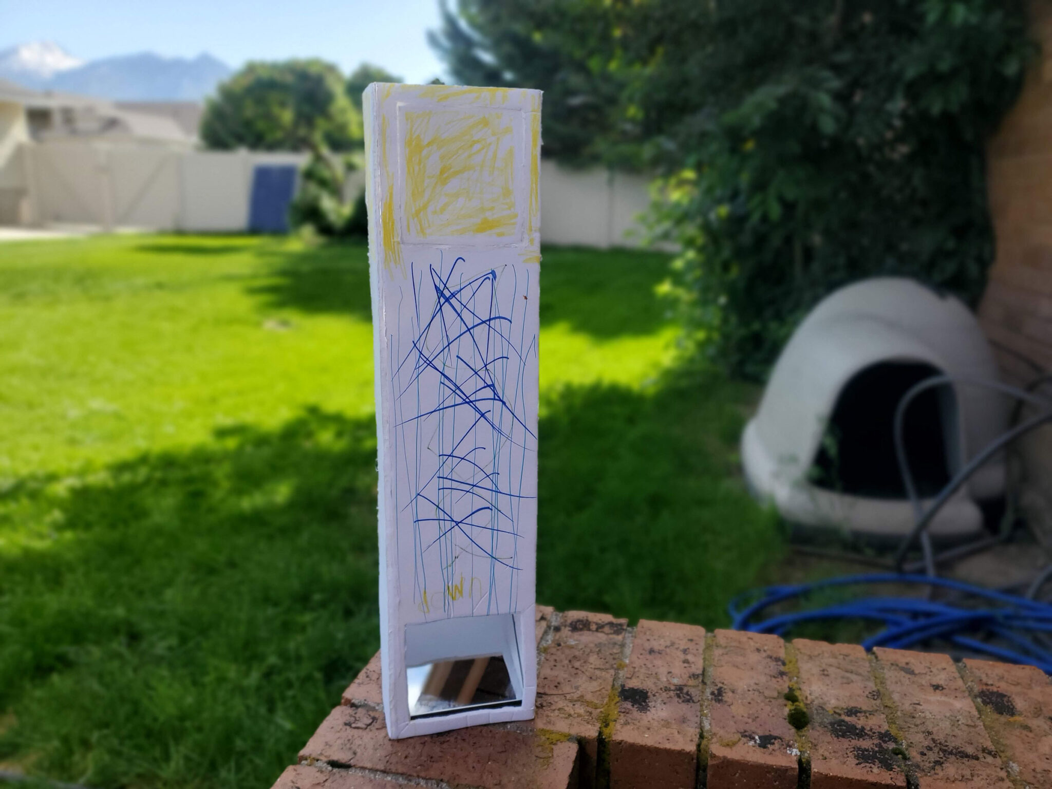 How to make a periscope with step-by-step instructions - My Silly Squirts