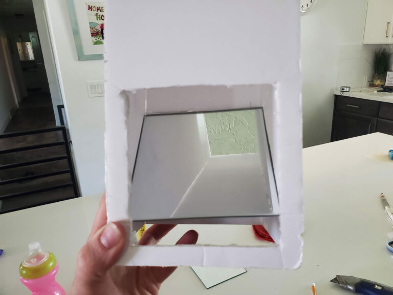 How to make a periscope with step-by-step instructions - My Silly Squirts