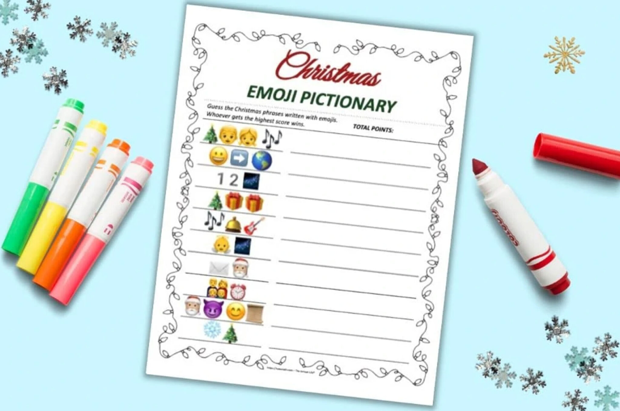 30 free printable Christmas games for your next holiday party - My ...