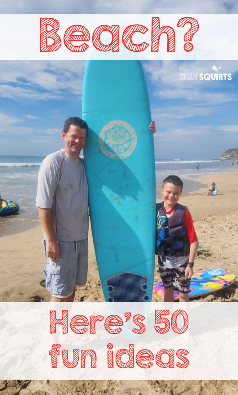 50+ fun things to do on the beach for kids, teens and adults - My Silly Squirts