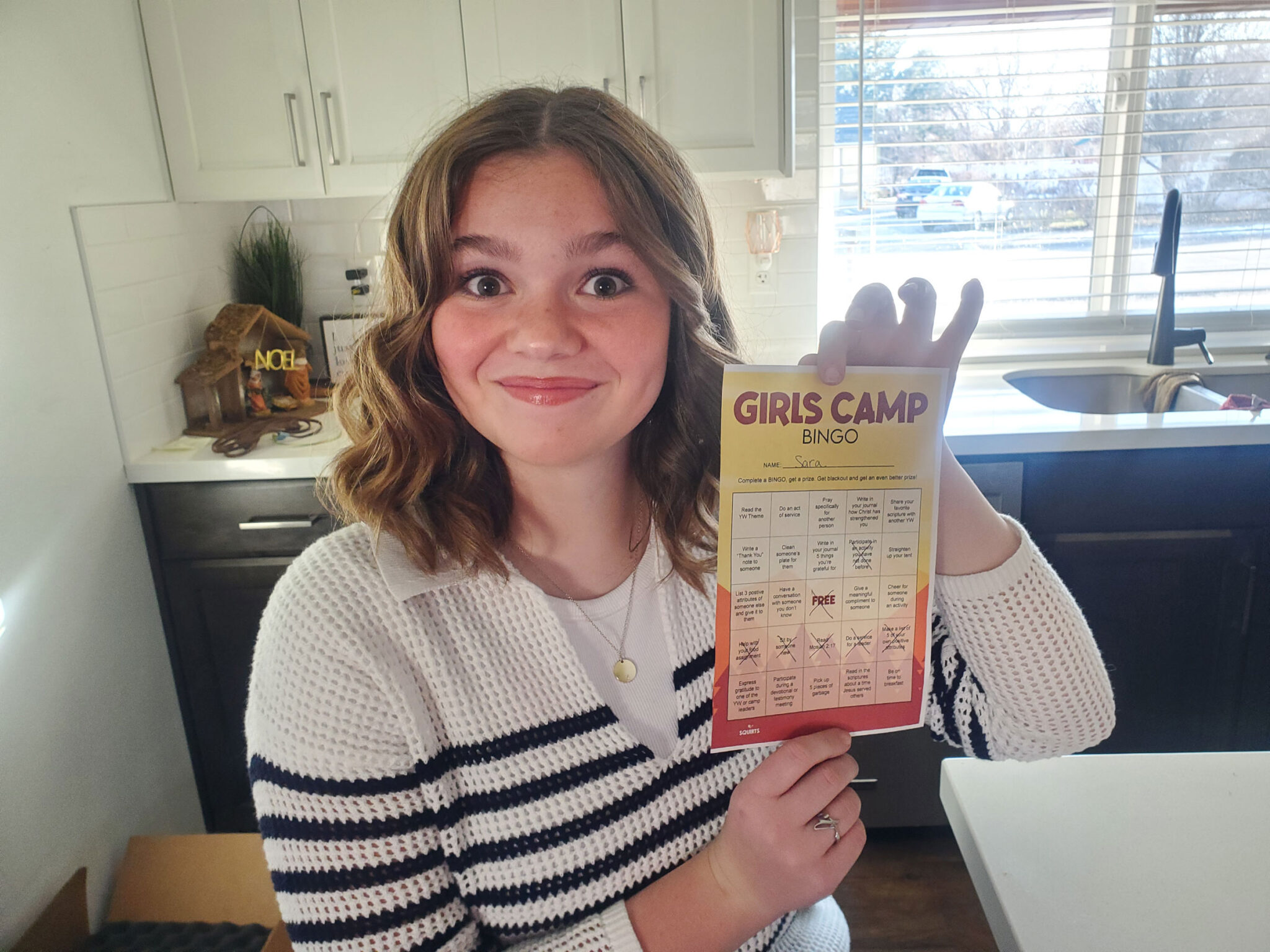 Girls Camp BINGO: One of the best LDS girls camp games - My Silly Squirts