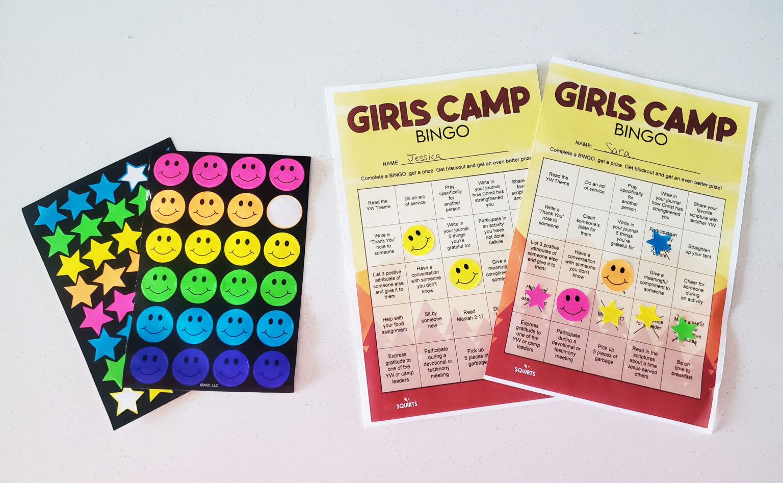 30+ LDS Girls Camp ideas to make an unforgettable experience - My Silly Squirts