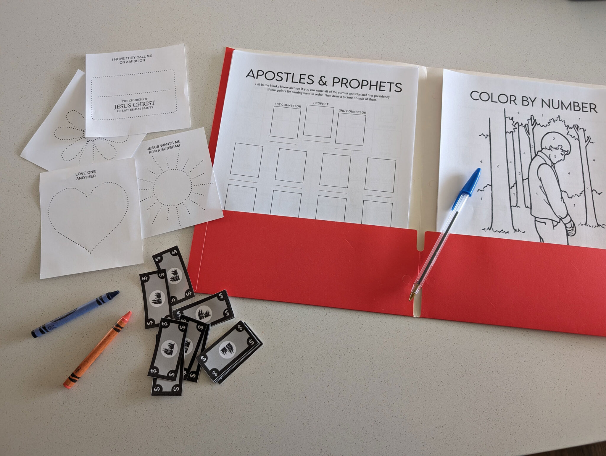 Check out this 21-page General Conference activity packet - My Silly ...