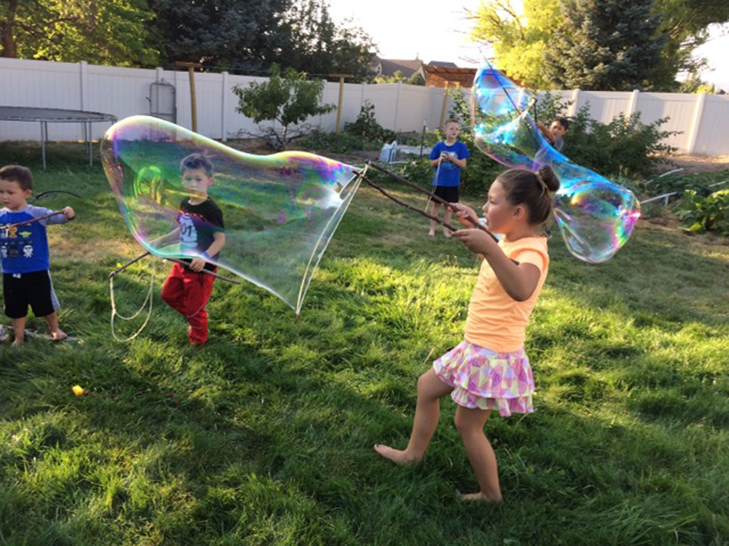 How to make giant bubble wands at home for free! - My Silly Squirts