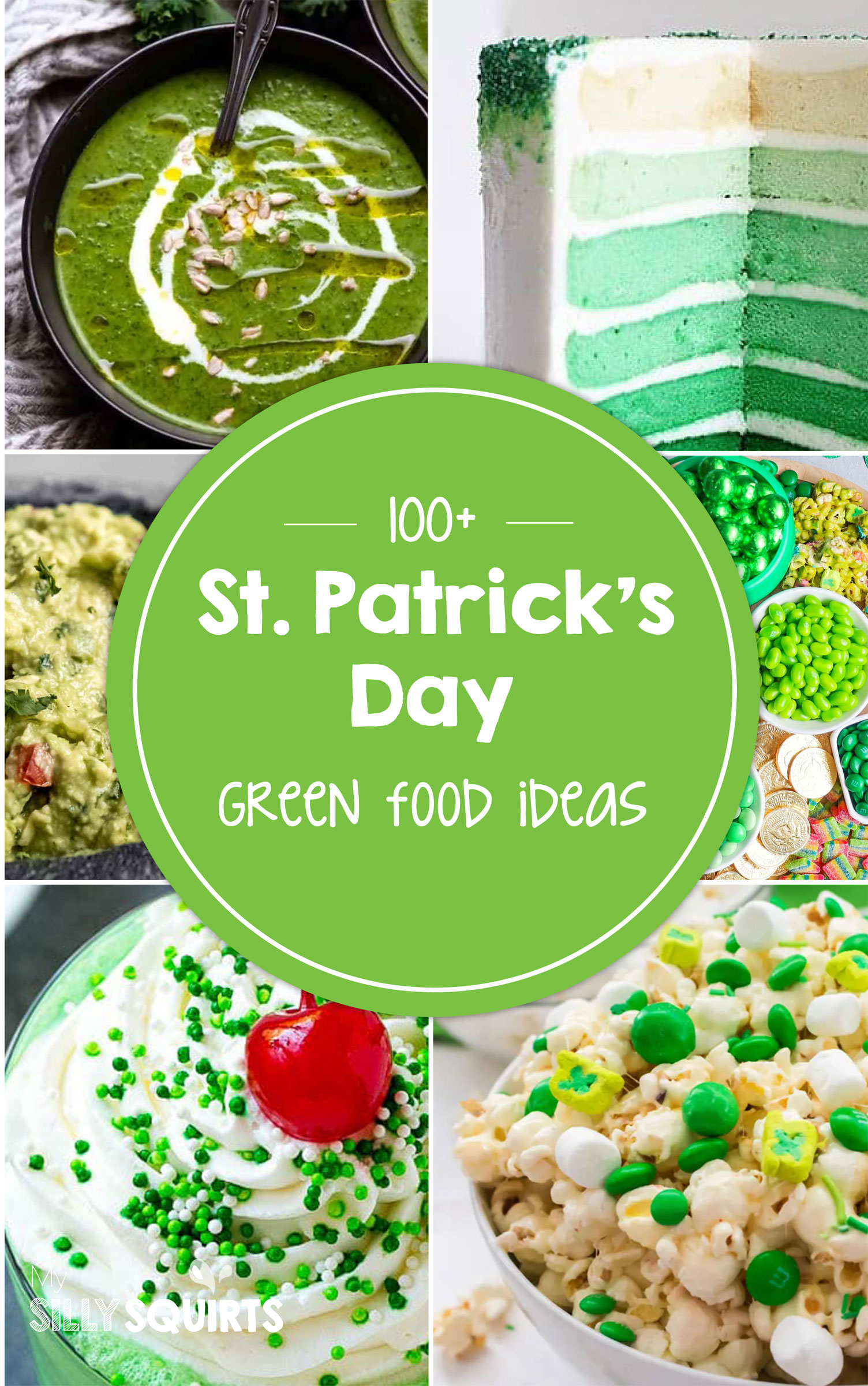 100 magical green food ideas for St. Patrick's Day - My Silly Squirts