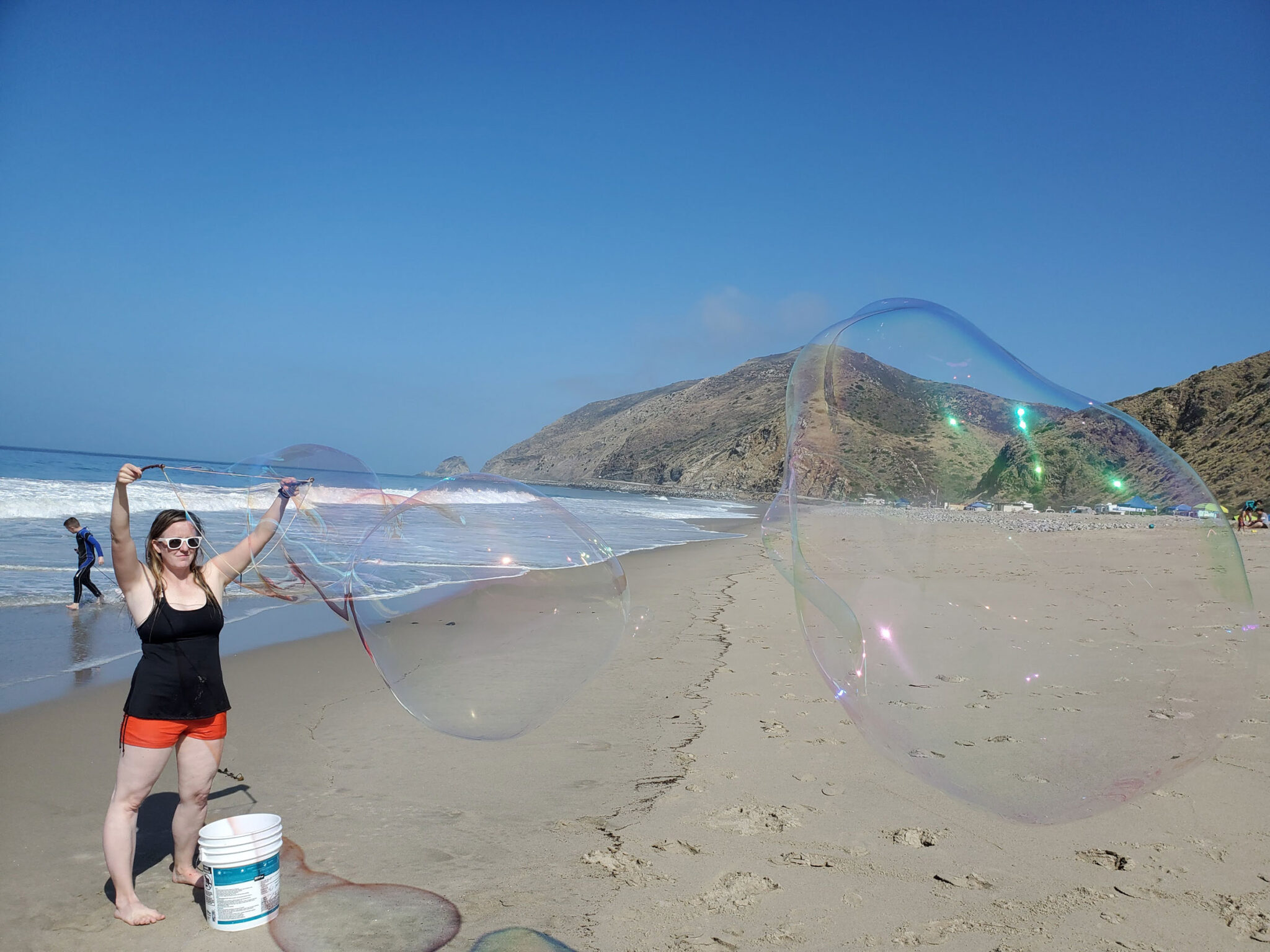 How to make giant bubble wands at home for free! - My Silly Squirts