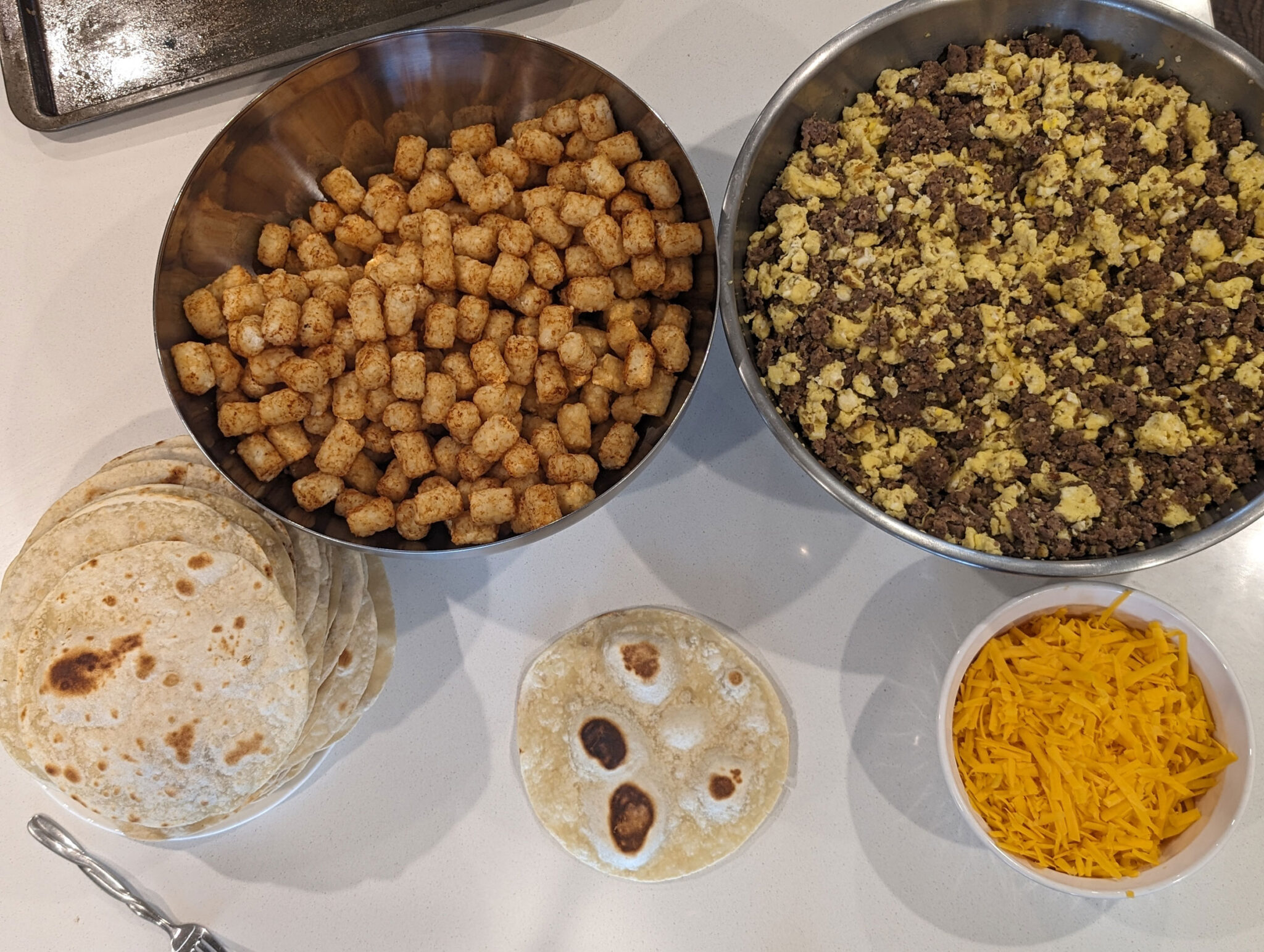80 Make ahead breakfast burritos to feed a crowd - My Silly Squirts