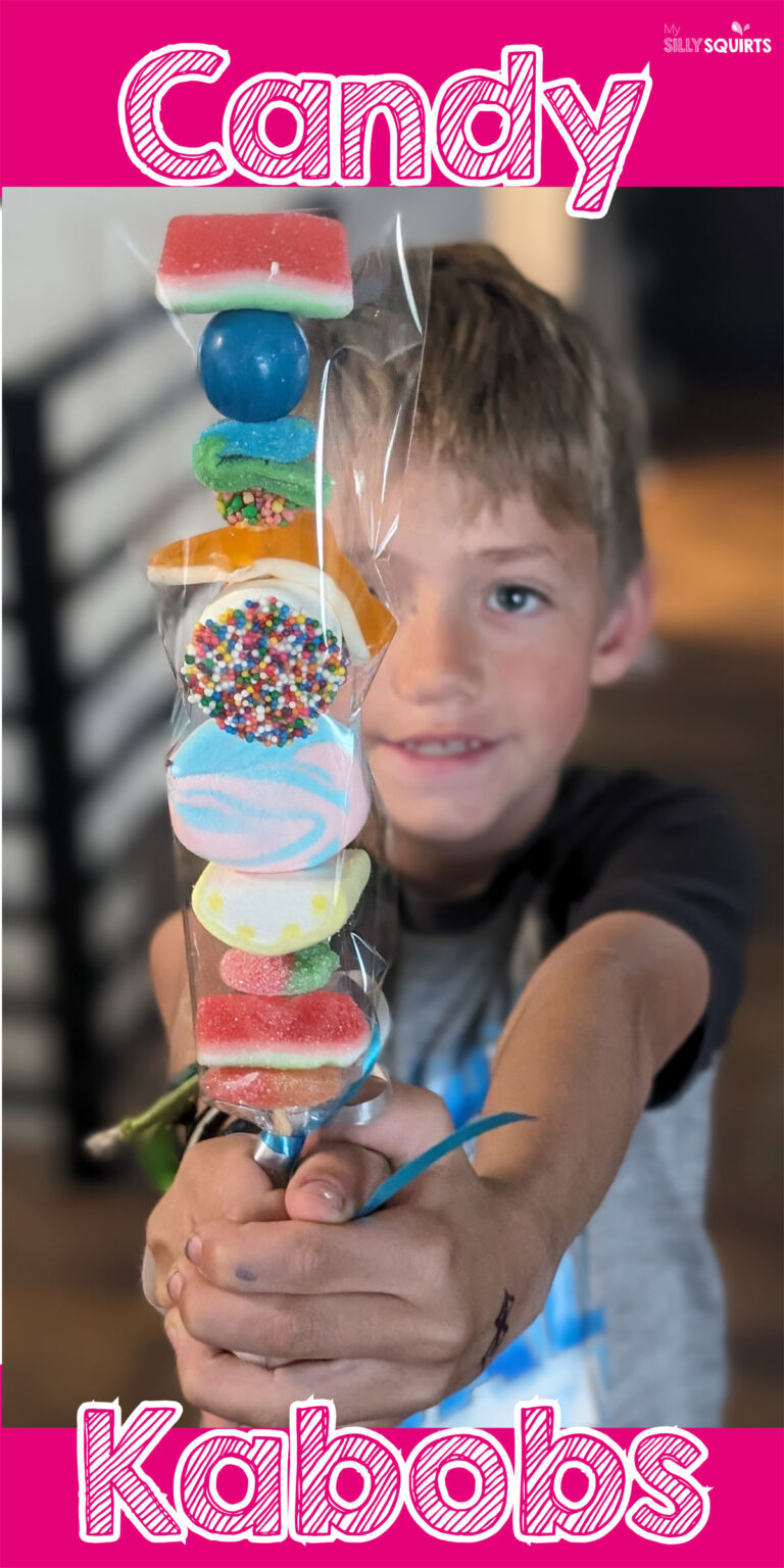 How to make the cutest candy kabobs in three easy steps - My Silly Squirts