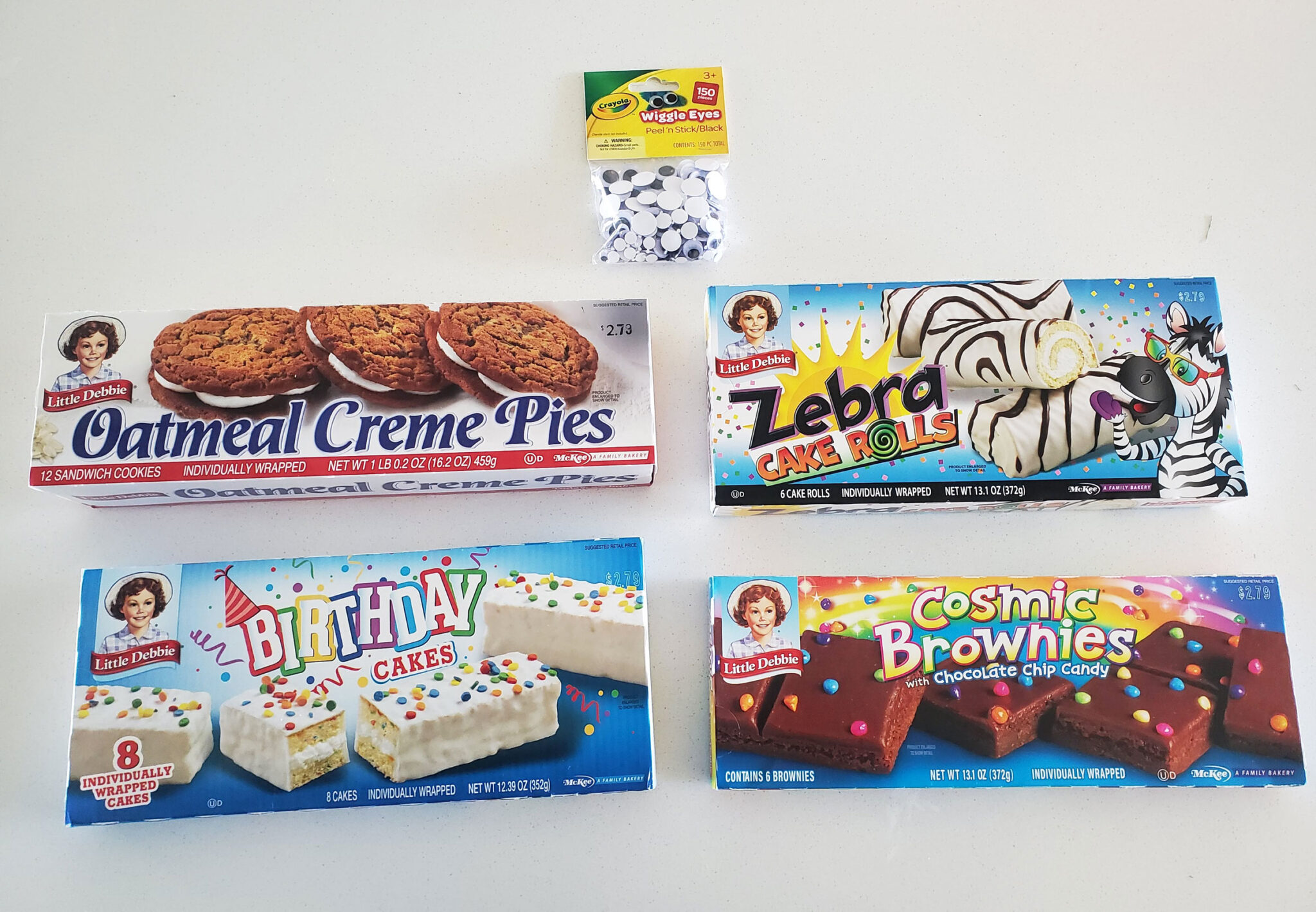 Spooky Little Debbie Halloween craft with printable template - My Silly ...