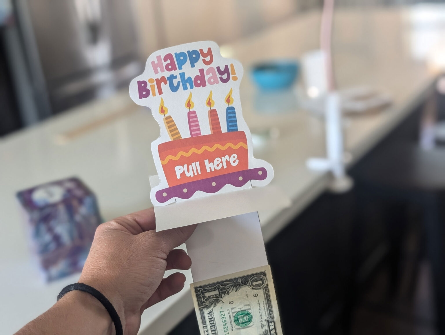 The easiest DIY birthday money box in three steps - My Silly Squirts