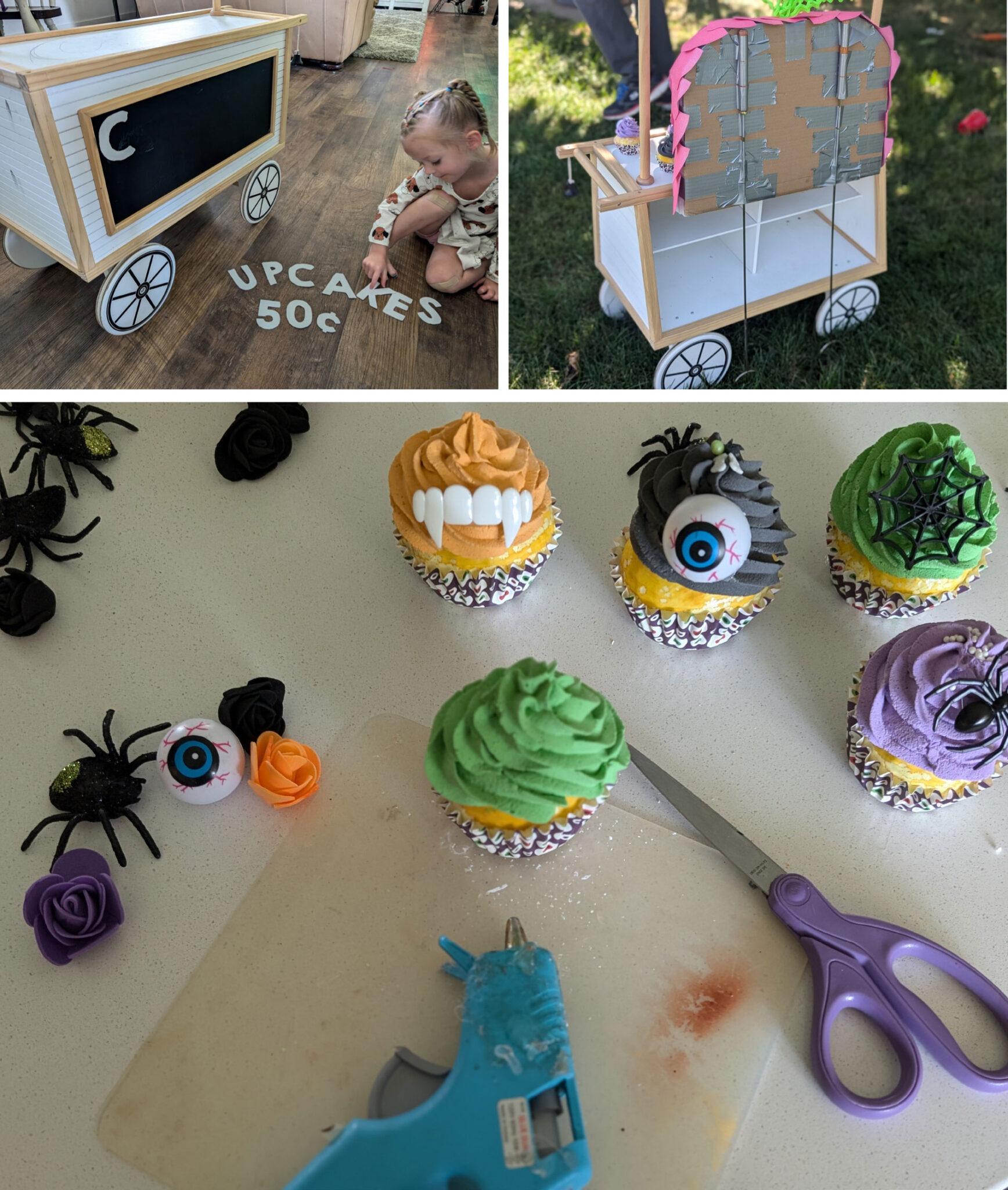 Easy DIY Halloween monster decorations (non-scary version) - My Silly ...