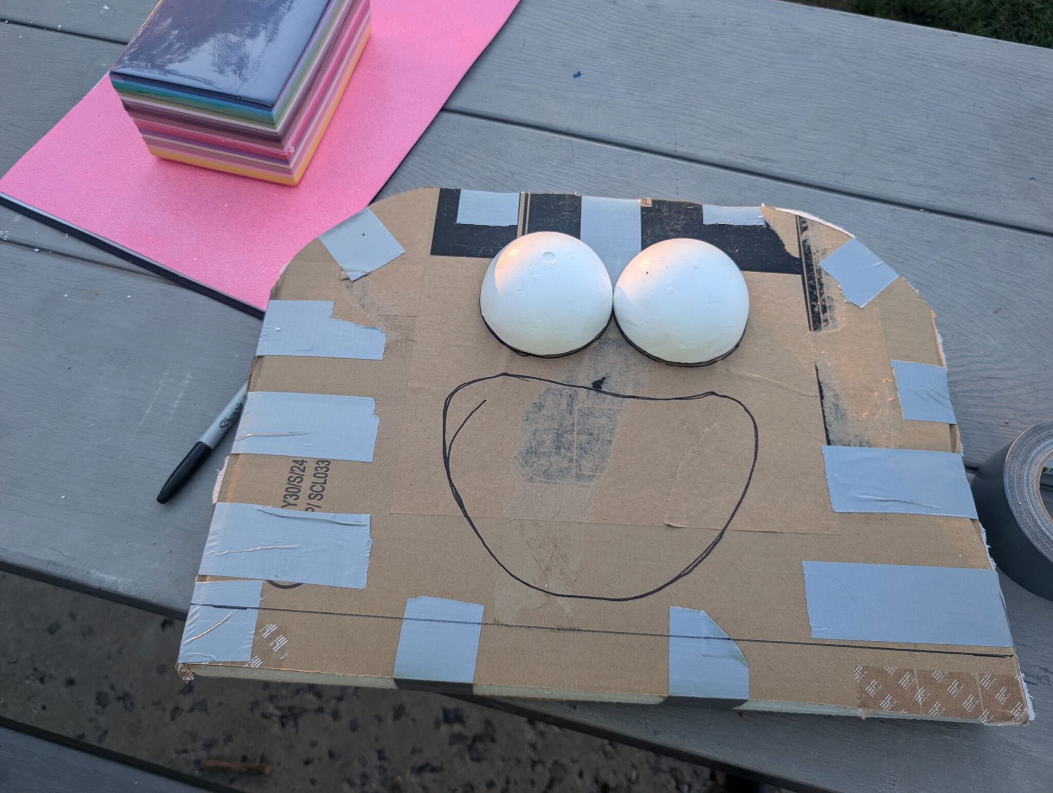Easy DIY Halloween monster decorations (non-scary version) - My Silly ...