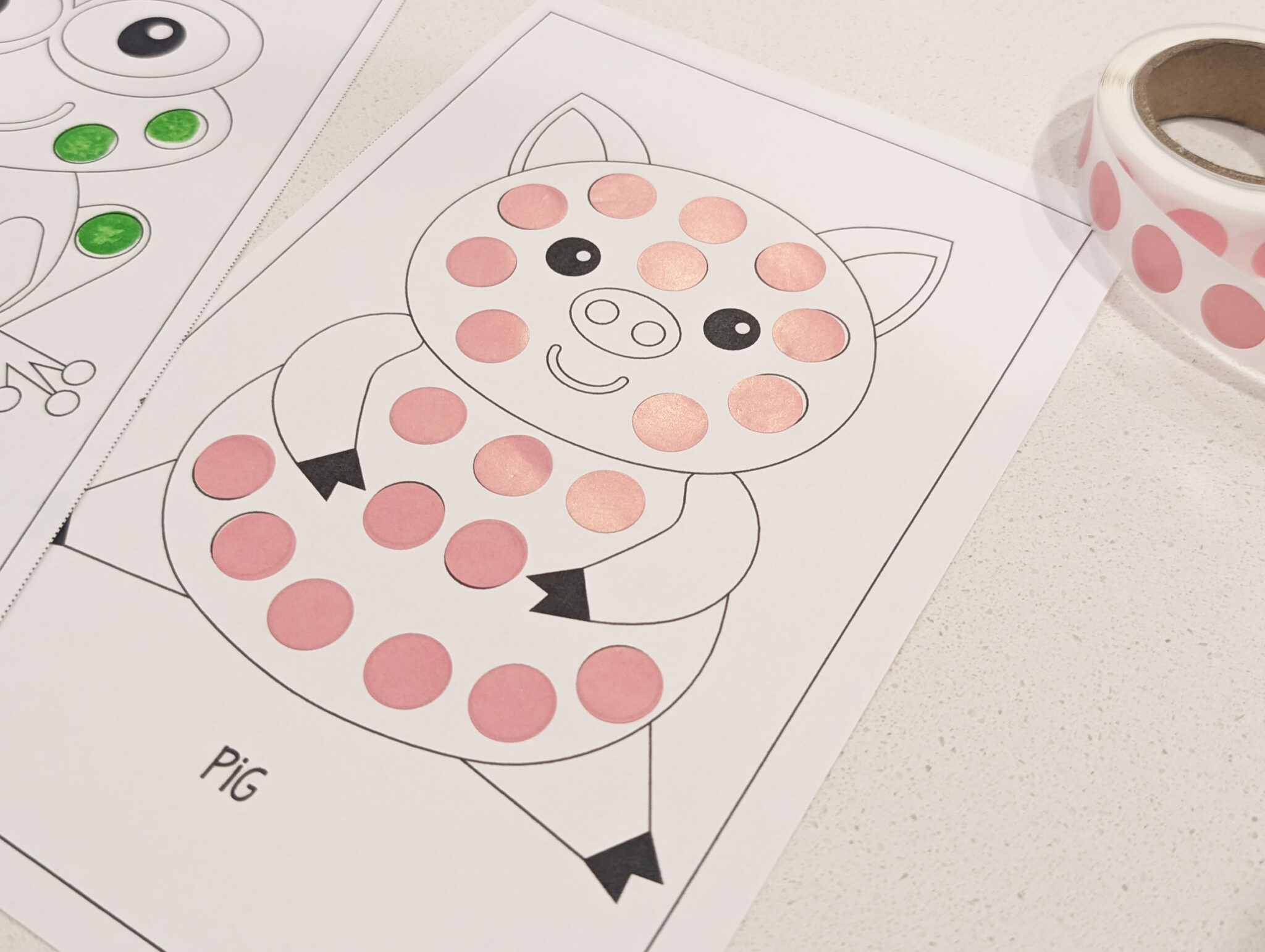 54 easy and fun dot marker activity sheets for kids - My Silly Squirts