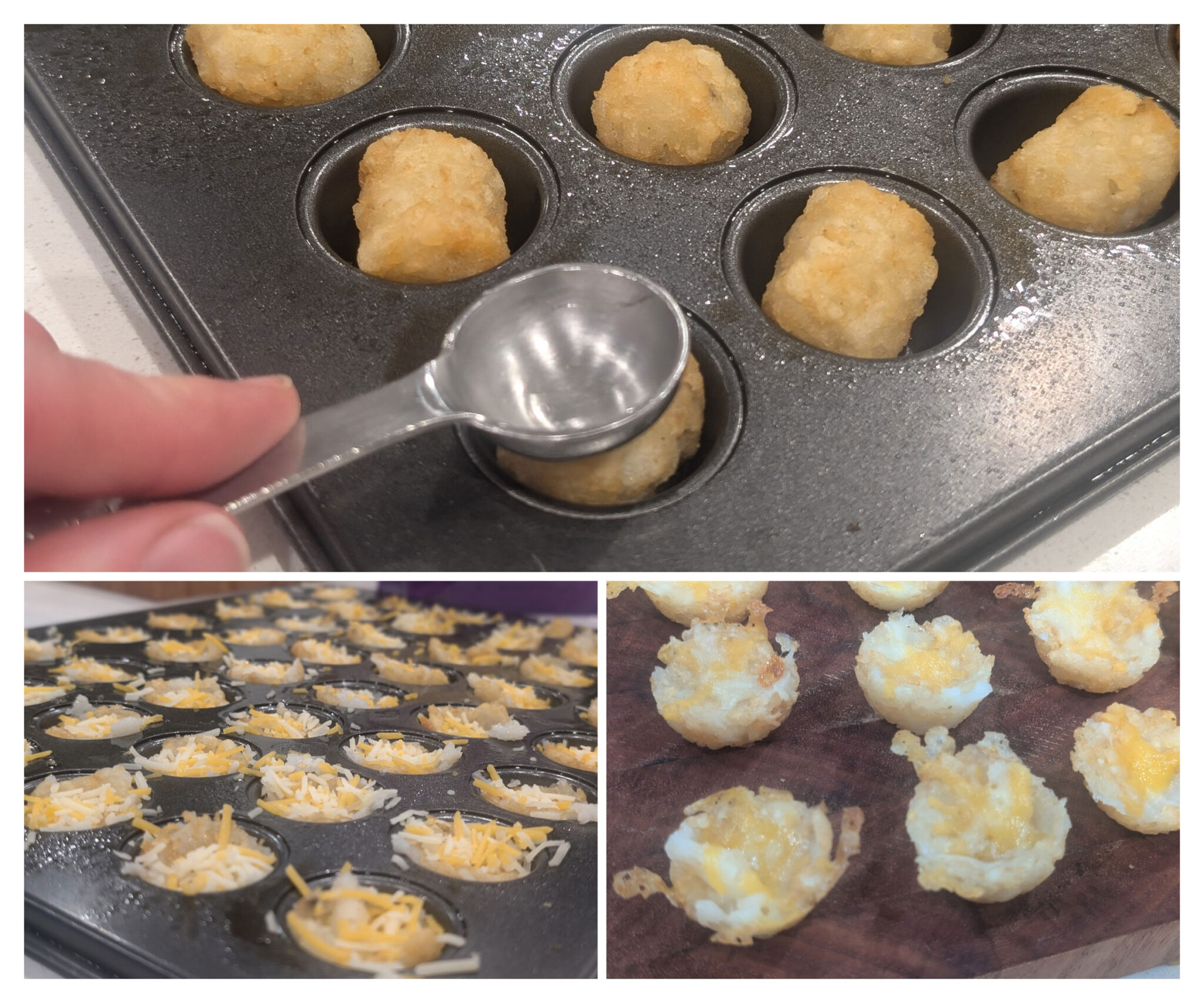 Loaded mini tator tot bites: the perfect party appetizer - My Silly Squirts