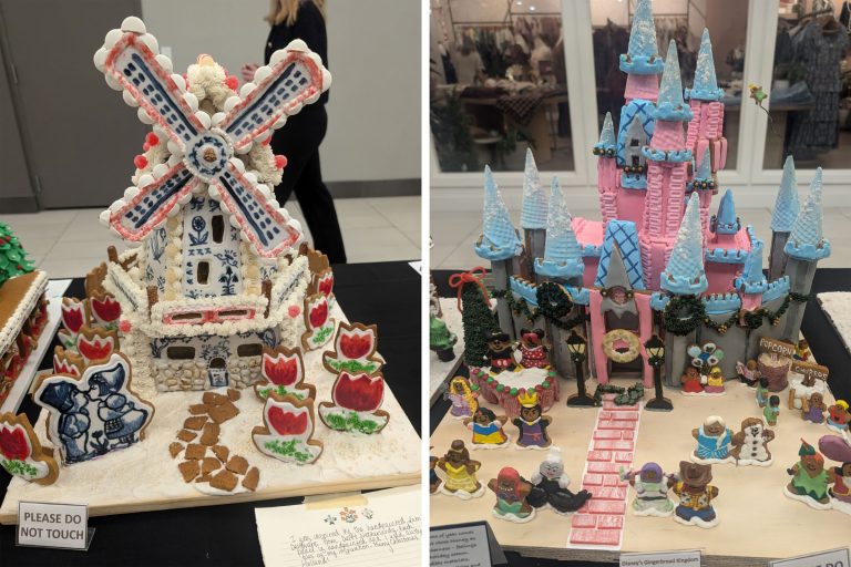 DIY camping gingerbread house display for beginners - My Silly Squirts