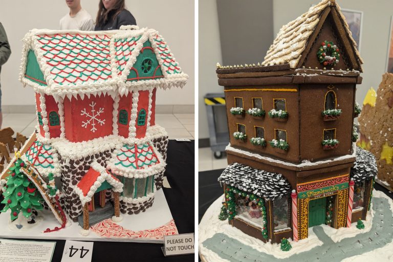 DIY camping gingerbread house display for beginners - My Silly Squirts