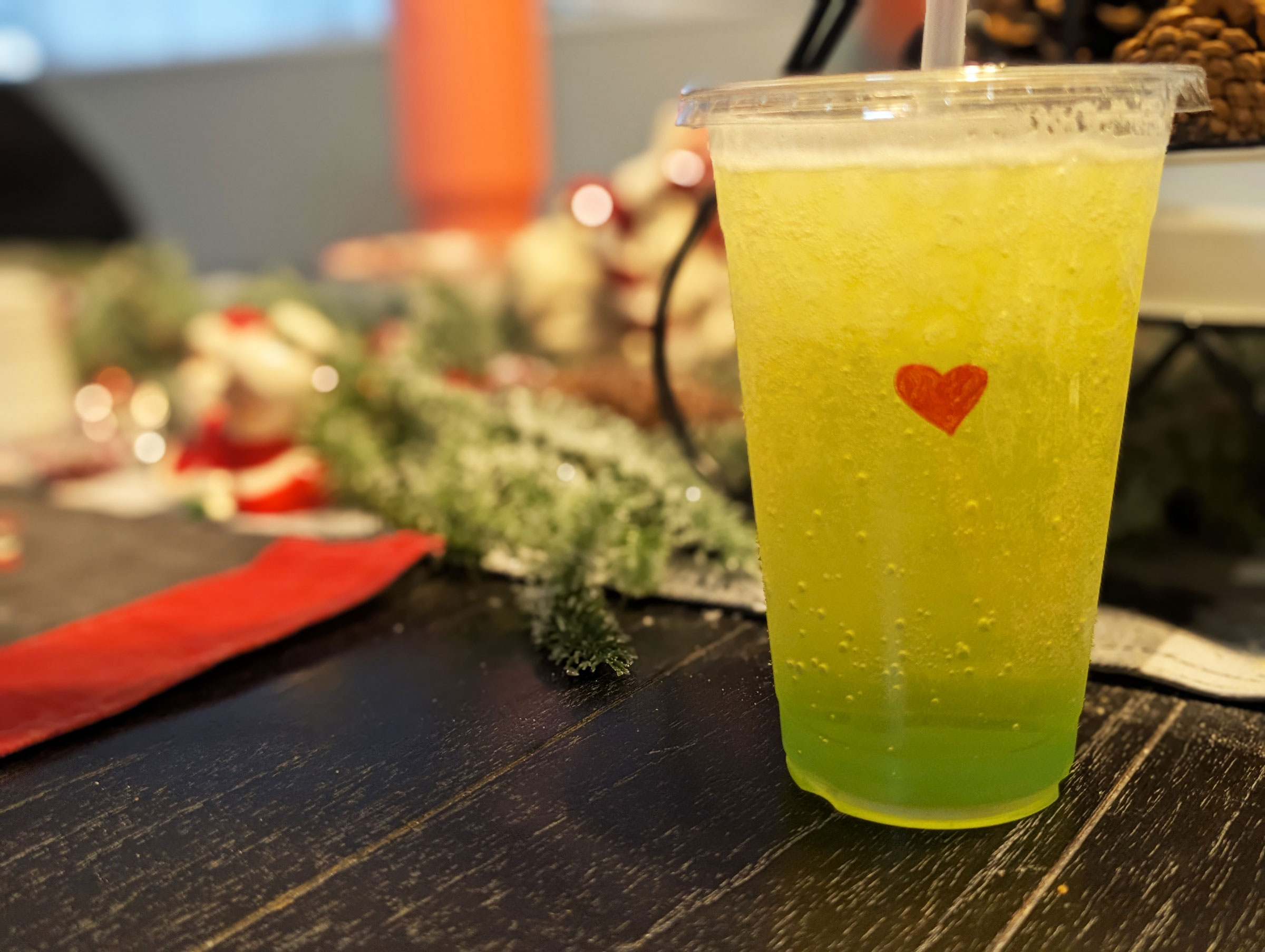 Festive Grinch drink recipe for your next holiday party - My Silly Squirts